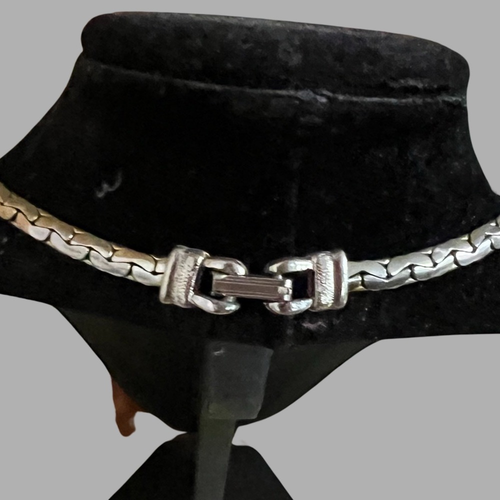 Rare “Selro Selini” Vintage Asian Face Necklace - Gem